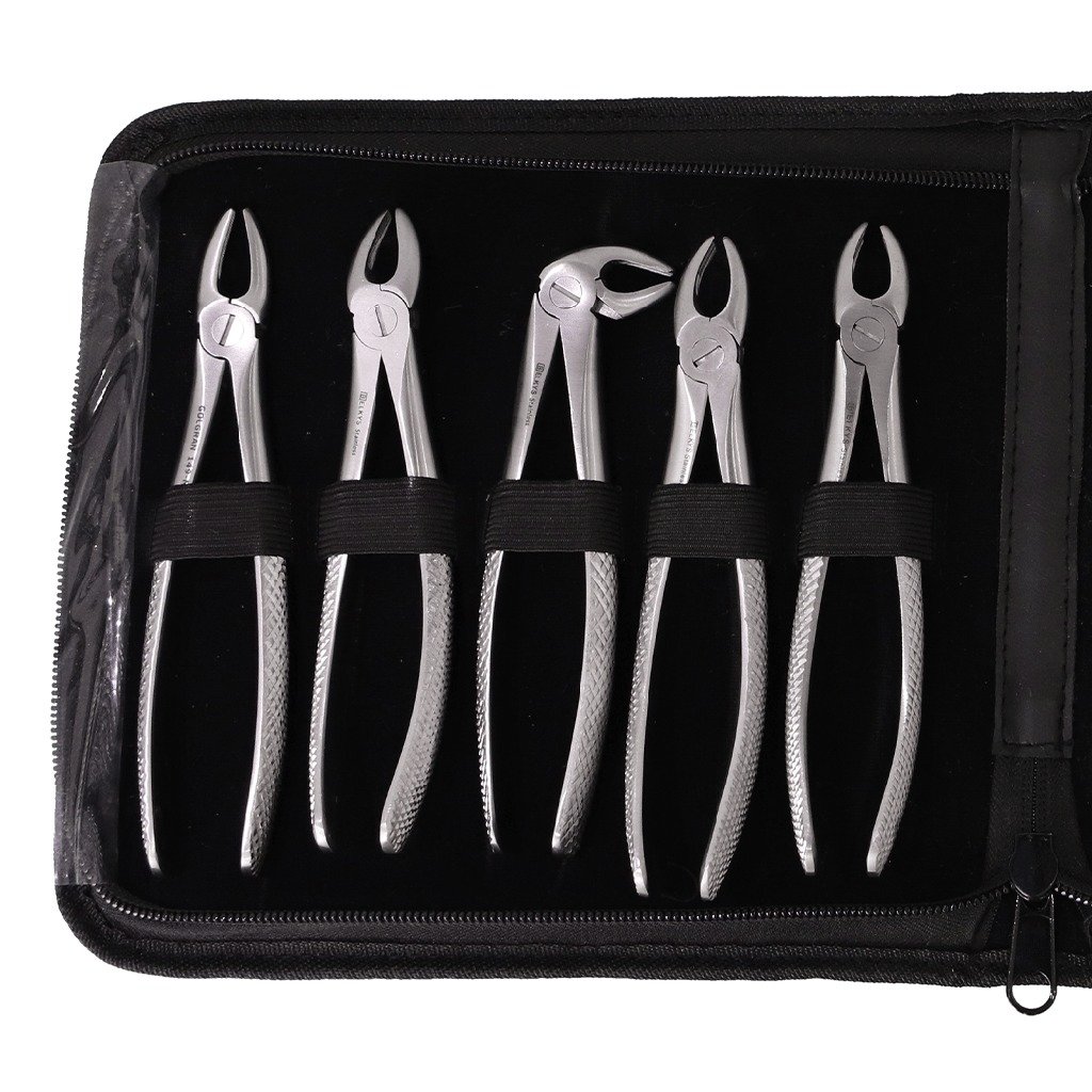 Forceps para extracción. Juego de 11 unidades. Adultos. BELKYS ...