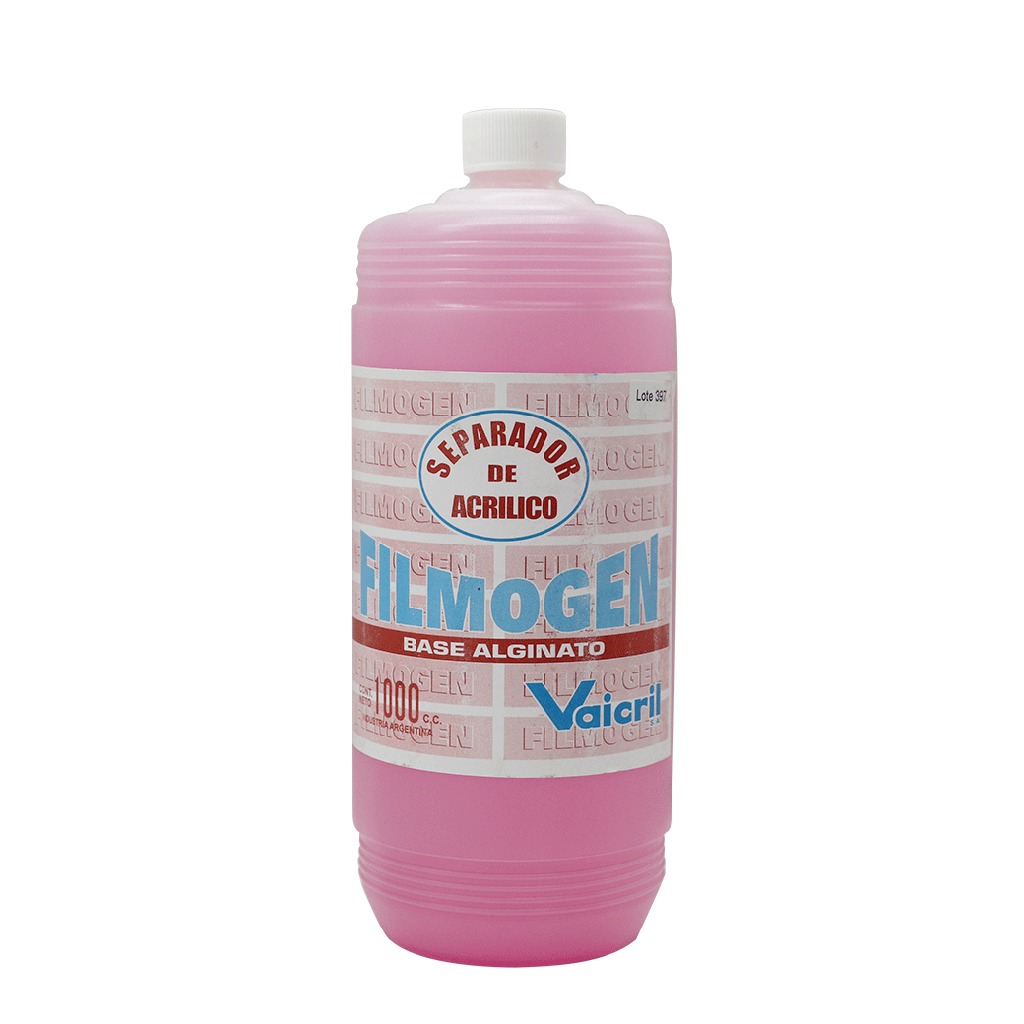 Separador de acrílico Filmogen rosado x 1000ml. VAICEL – Austral Dental